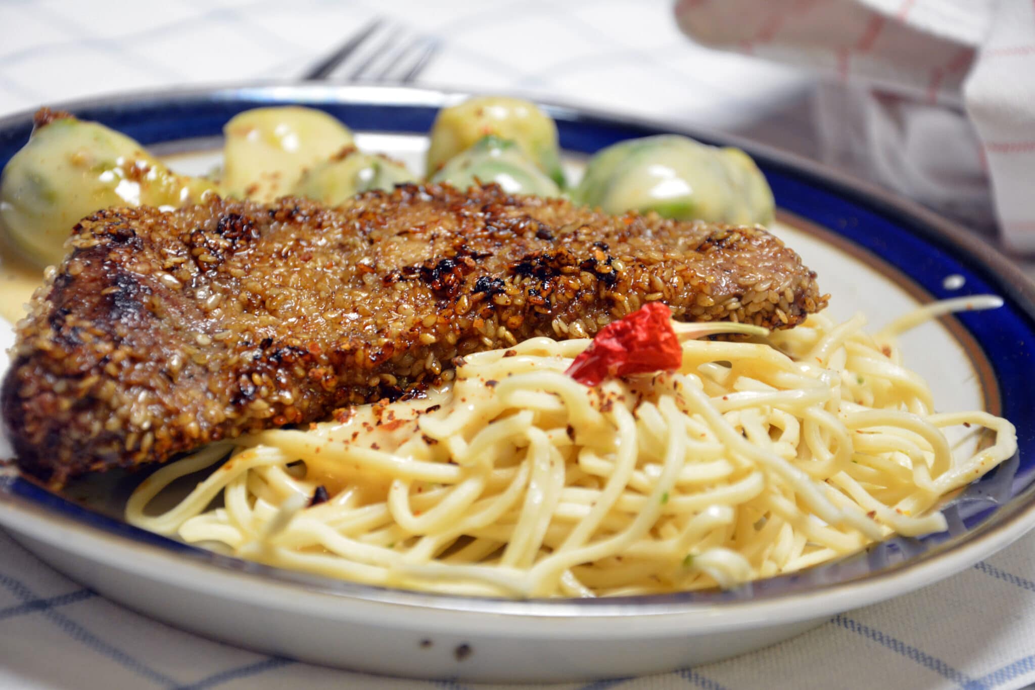 Kalvelever med ristet polenta